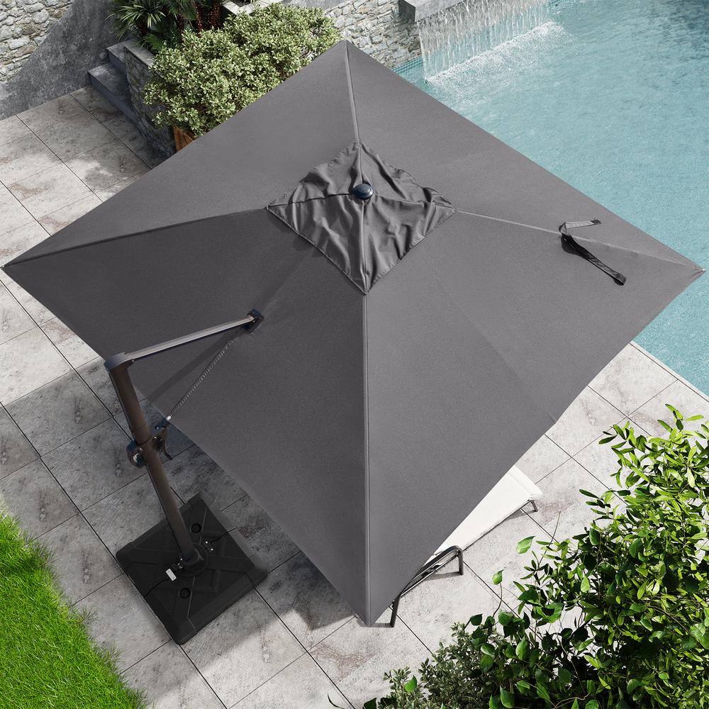 Pellebant 11 ft. x 11 ft. Rectangular Heavy-Duty 360-Degree Rotation ...