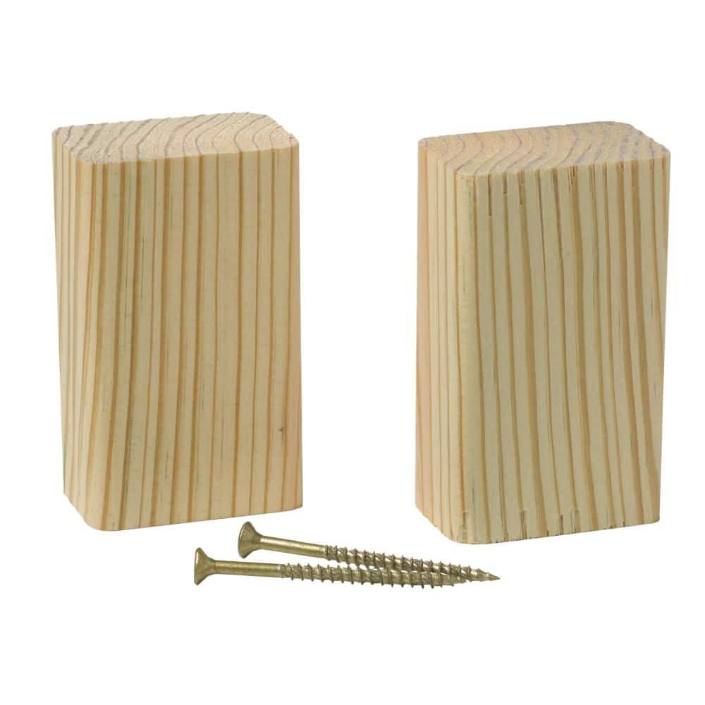 ProWood Railing Support Wood Block (2-Pack) 248173 - The Home Depot