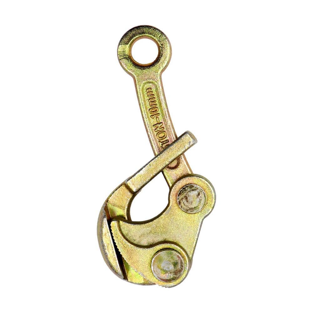 EKIEUDL 0.5T Cable Grip Wire Rope Pulling Clamp with Swinging Lock ...