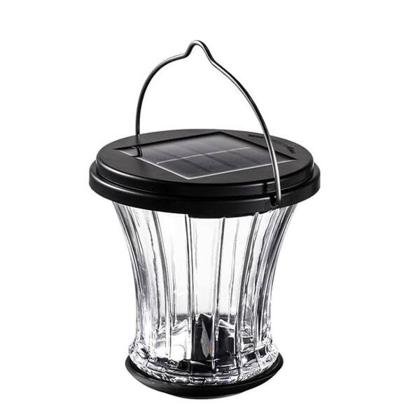 Hanging Solar Lights Outdoor Decorative Solar Lantern Waterproof Metal ...