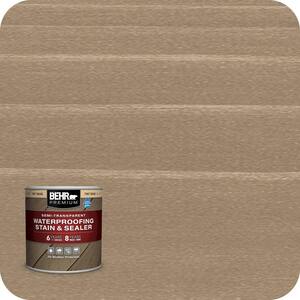 Reviews for BEHR PREMIUM 8 oz. #ST-249 Coastal Gray Semi-Transparent ...