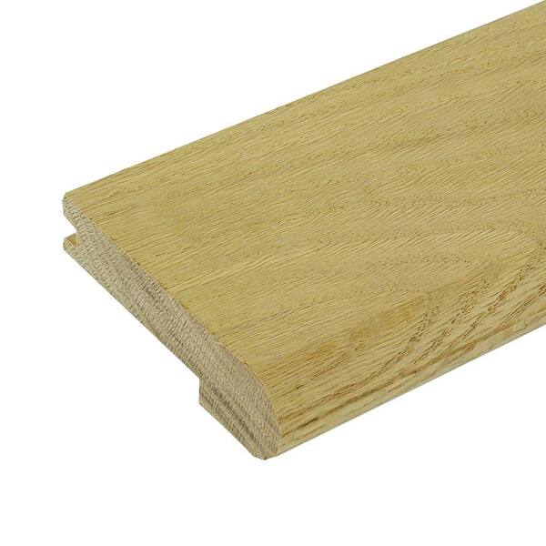 EVERMARK 6005 12 in. x 3-1/2 in. Unfinished Red Oak Landing Tread 6005R ...