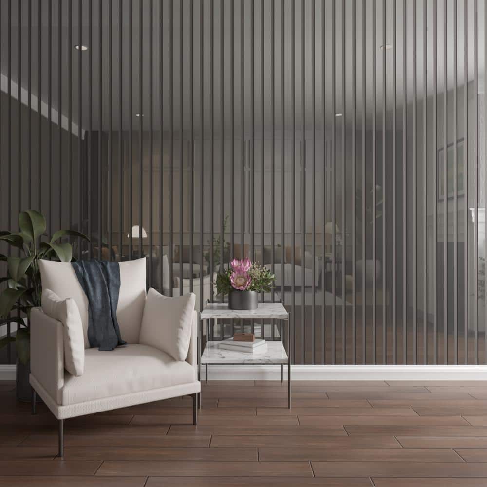 Ekena Millwork Adjustable Slat Wall 1/8 in. T x 2 ft. W x 8 ft. L ...