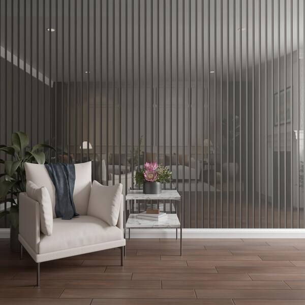Ekena Millwork Adjustable Slat Wall 1/8 in. T x 2 ft. W x 8 ft. L ...
