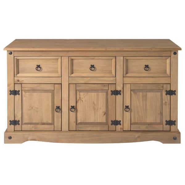Mexican pine sideboard store