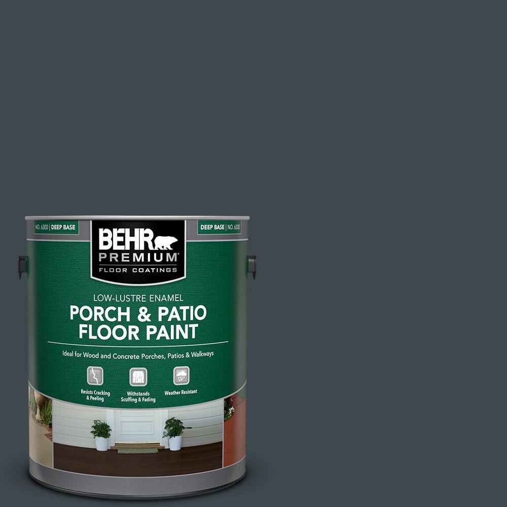 BEHR PREMIUM 1 gal. #PPU25-23 Winter Way Low-Lustre Enamel Interior ...