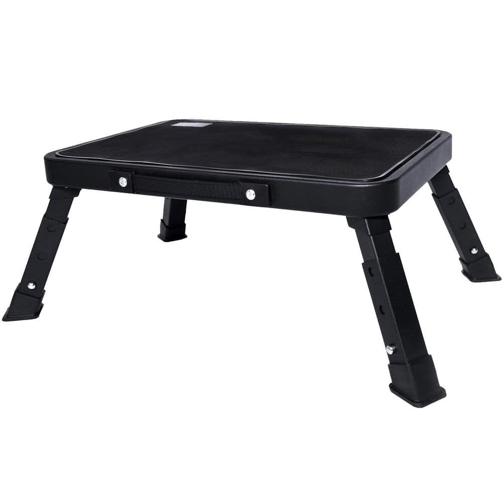 Adjustable 3 Levels Folding Step Stool for Adults and Seniors Sturdy ...