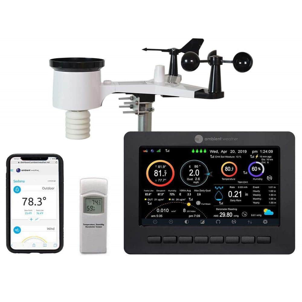 ITOPFOX Wireless Smart Weather Station with Wi-Fi Remote Monitoring and ... ITOPFOX Wireless Smart Weather Station with Wi-Fi Remote Monitoring and ...