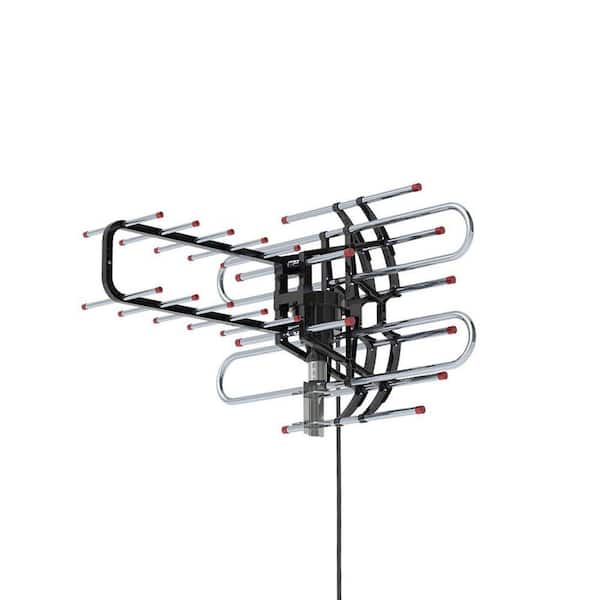 cenadinz 100 mile VHF/UHF Outdoor Antenna 360° Rotation UV Dual ...