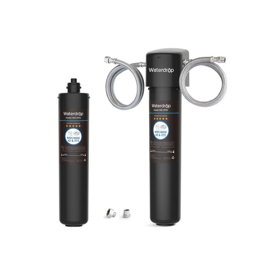 Waterdrop 15UA Under Sink Water, Under Counter Filter System, Reduces ...
