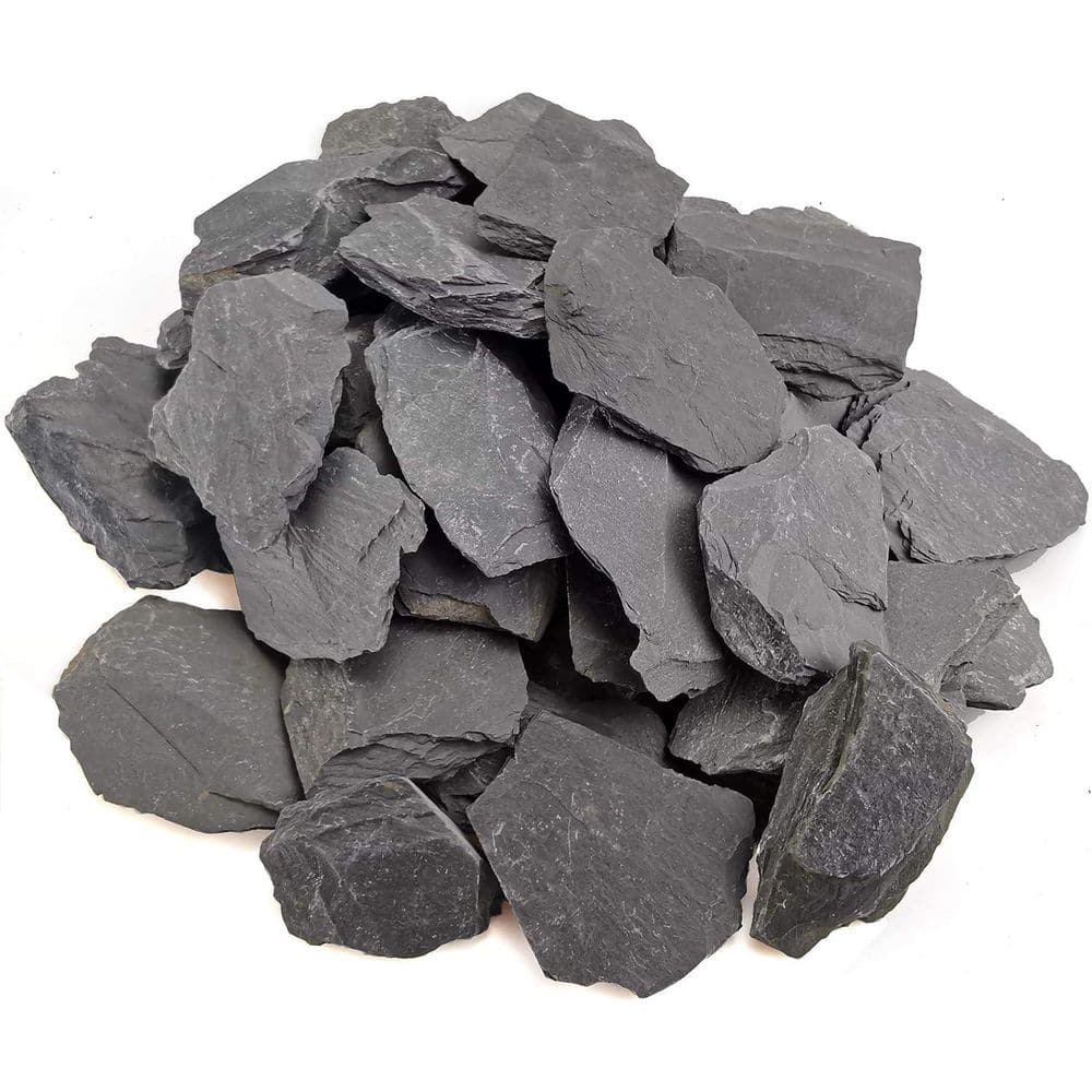 SenQWFa Natural Gray Slate Rocks PH Neutral Stone Perfect Rocks for ...