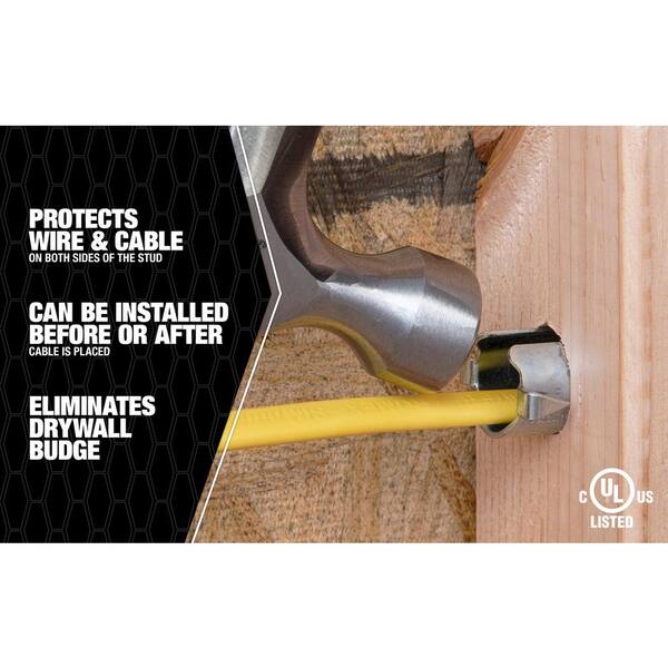 Max 82% OFF 100 Pack Southwire Smart Shield Nail Guard for Wire & Cable ...