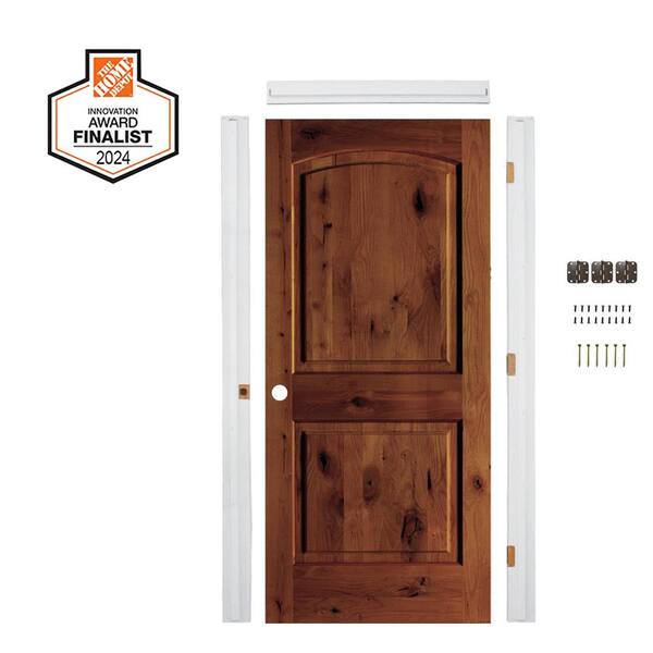 Reviews for Krosswood Doors Assembly Required 32 in. x 80 in. Craftsman ...