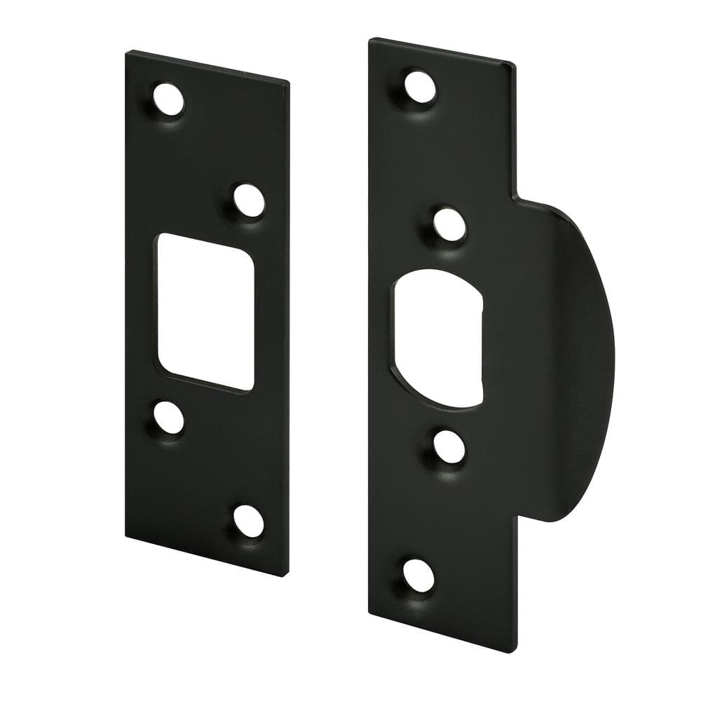 Prime-Line Security Reinforcing Strike Kit 1-1/8 in. x 4-1/4 in. and 1 ...