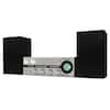 Victor Milwaukee 50-Watt Desktop CD Stereo System with Bluetooth in ...