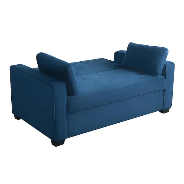 Augustus microfiber convertible sofa store