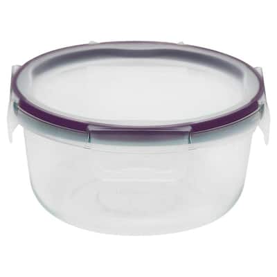 Snapware Total Solutions 4-Cup Glass Round Storage Container – Home ...