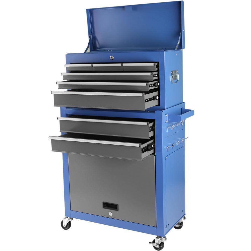 Damodpoy 13in Rolling Tool Chest w/ Wheels 8 Drawers, Assembled Tool ...