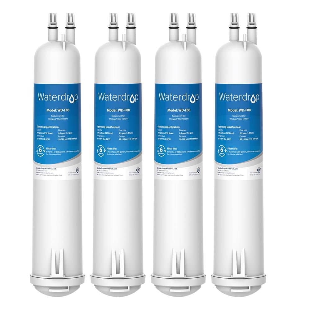 Waterdrop EDR3RXD1 Refrigerator Water Filter Replacement for Everydrop ...