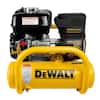 DEWALT 4 Gal. Portable Honda Gas Powered Oil Free Direct Drive Air ...