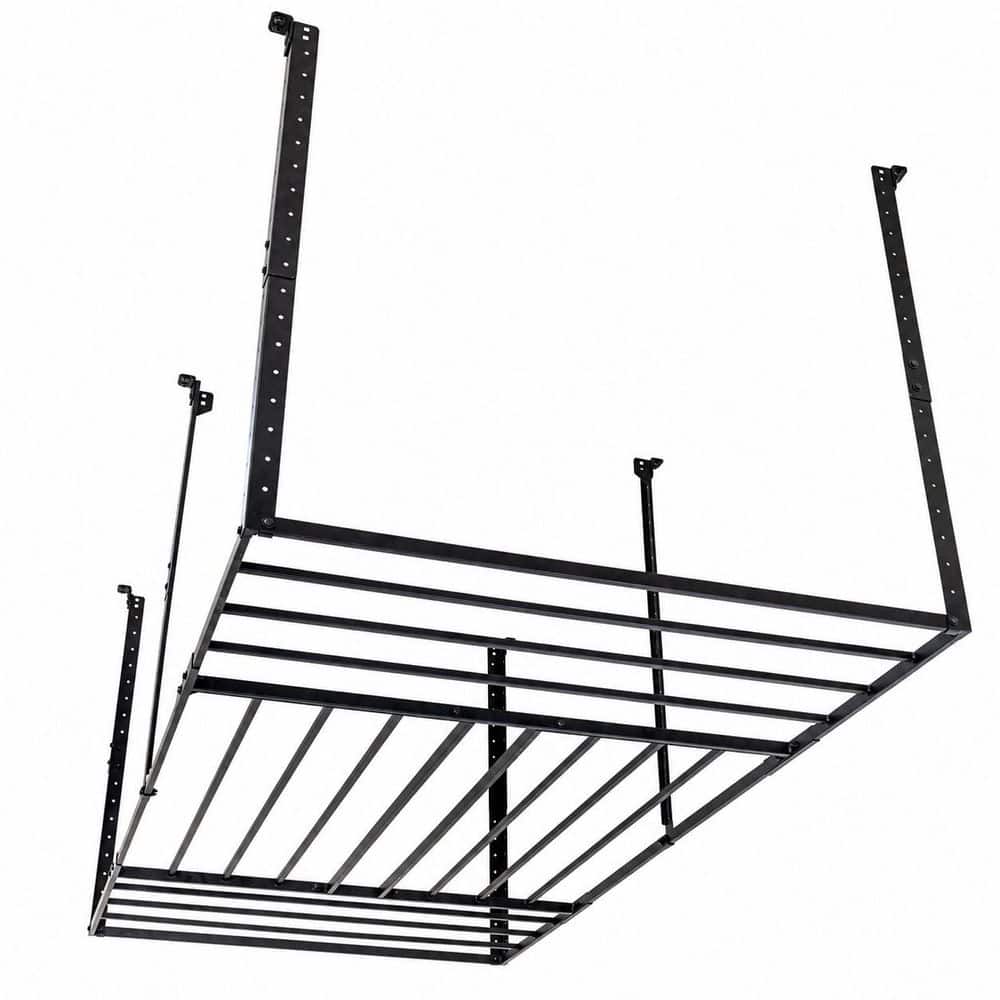 StoreYourBoard 4 ft. x 8 ft. Faber Overhead Garage Shelving, Holds 700 ...