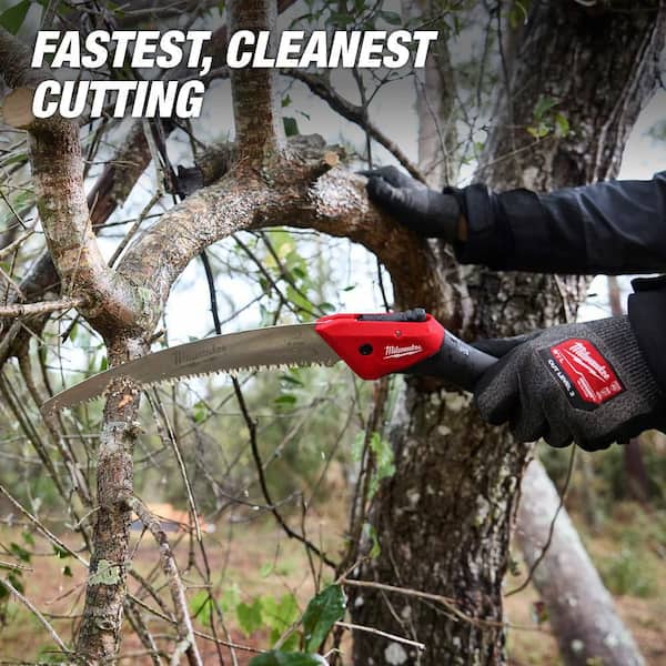 Milwaukee 10 in. High Carbon Steel Blade Pruning Saw with Secondary ...