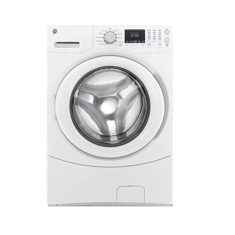 GE 4.3 cu. ft. Stackable White Front Loading Washing Machine, ENERGY ...
