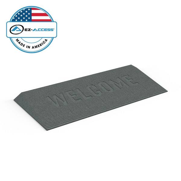 EZ-ACCESS TRANSITIONS 14 in. L x 40 in. W x 1.5 in. H Angled Entry Door ...