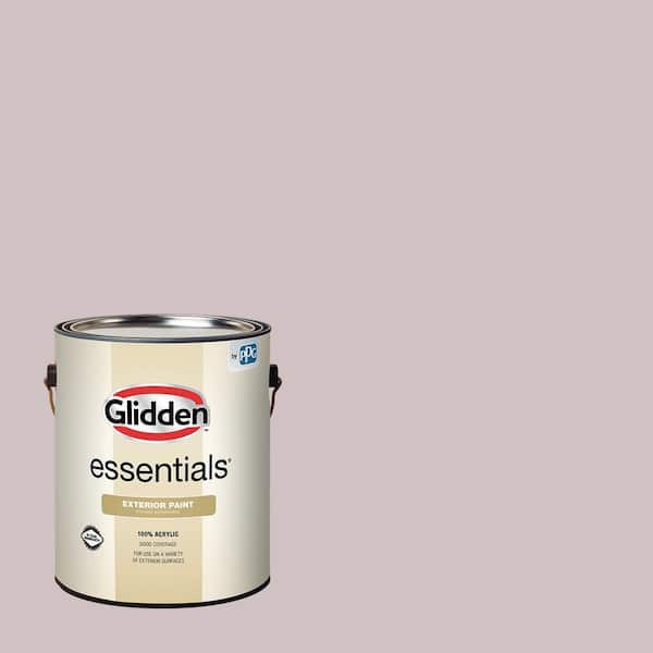 Glidden Essentials 1 gal. PPG1047-4 Ancestral Satin Exterior Paint ...
