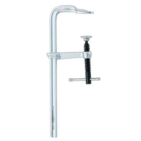 BESSEY Light Duty, All Steel Clamp, 8 In. Capacity 2-1/4 In. Throat ...
