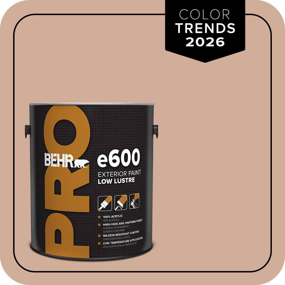 BEHR PRO 1 gal. #S200-3 Iced Copper Low Luster Exterior Paint PR62001 ...