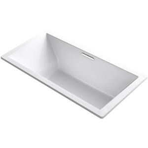 KOHLER Underscore 6 ft. Acrylic Rectangular Drop-in or Undermount Non ...