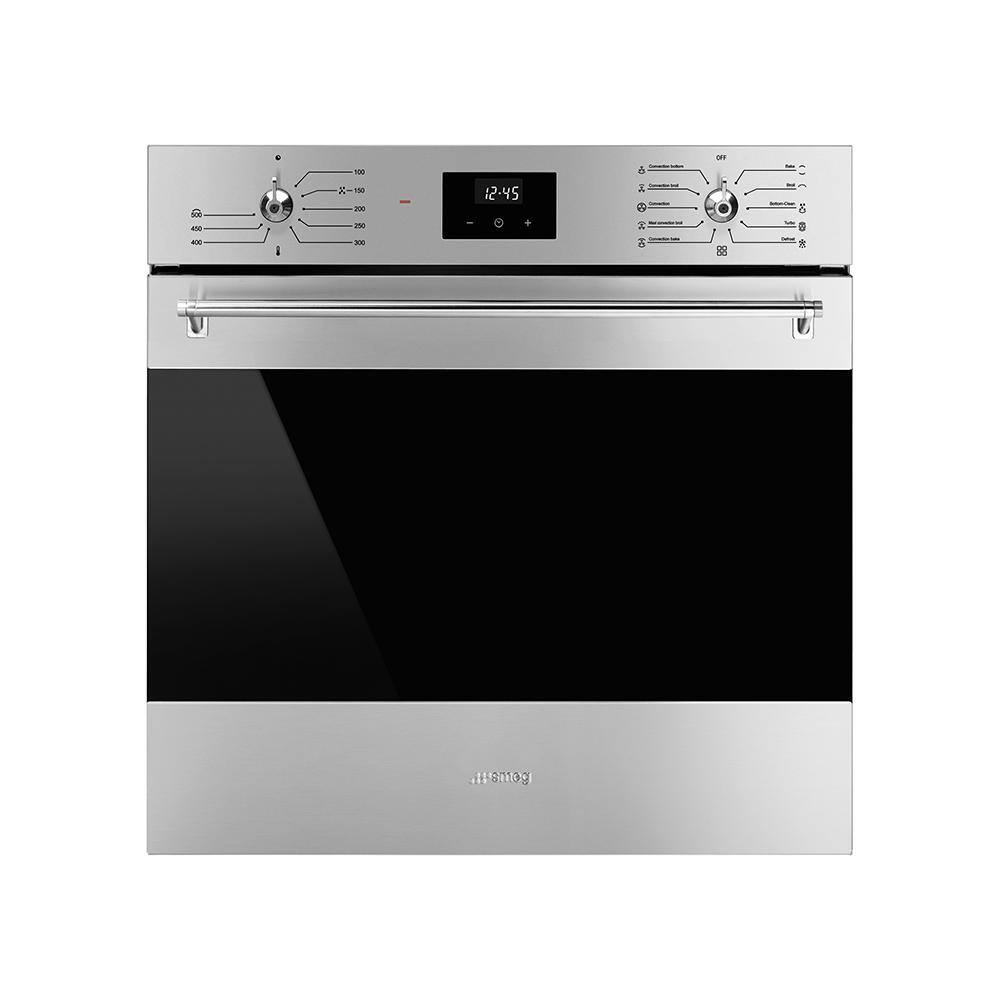 smeg Classic 60cm (24") Convection Oven. Base Model. Stainless Steel ...