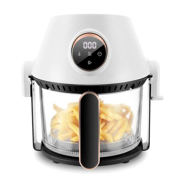 WOCK Air Fryer, Large 8 qt. Air Fryer, Roast, Broil, Bake, Reheat, Keep ...