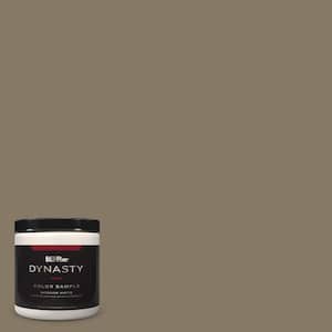 BEHR DYNASTY 8 oz. #740D-6 Mountain Elk Semi-Gloss Enamel Stain ...