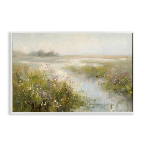 Stupell Industries Spring River with Wild Blooms by LSR Design Studio ...