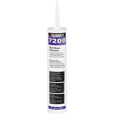 ROBERTS 11 fl. oz. Wall and Cove Base Adhesive in Cartridge Tube – Home ...