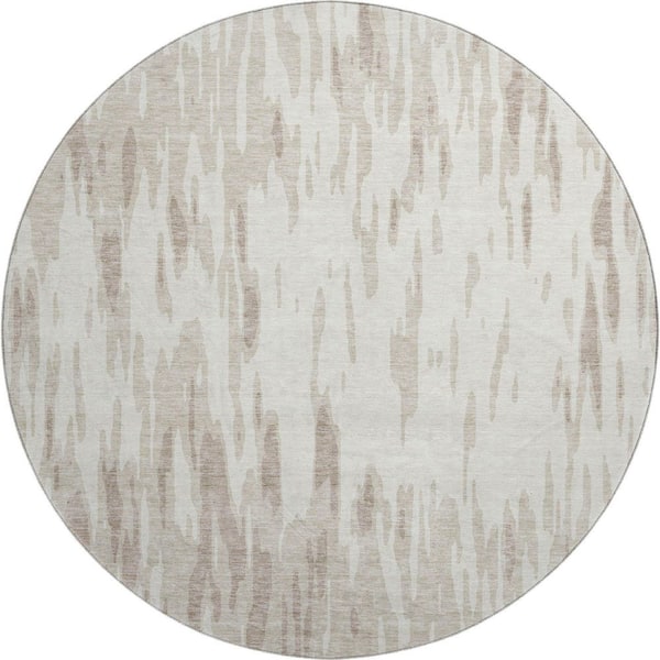 Addison Rugs Mayfield Premium Machine Washable Abstract AMF945 Ivory 8 ...