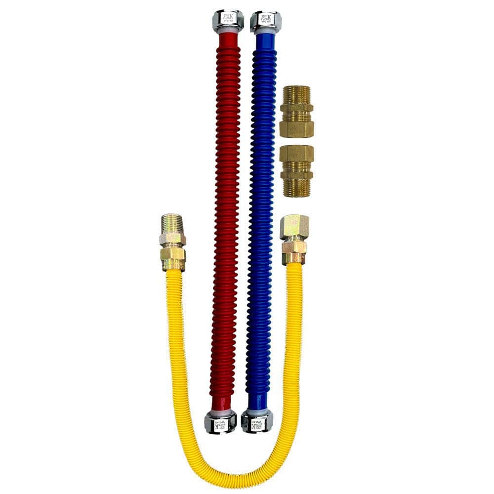 Everbilt Gas Water Heater Installation Kit EBWC-07-18GKIT - The Home Depot
