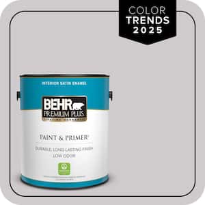BEHR PREMIUM PLUS 8 oz. #MQ3-28 Rock Crystal Eggshell Enamel Interior ...