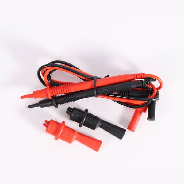 Commercial Electric Test Leads Kit - Leads with Alligator Clips LEAD-1 ...
