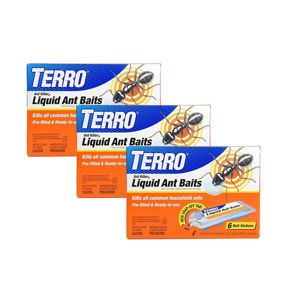 Have a question about TERRO Liquid Ant Baits-3 Pack, 18-Baits Total ...
