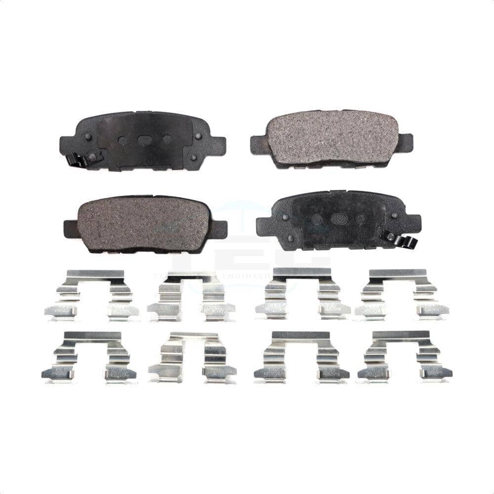 TEC Rear Ceramic Disc Brake Pads For Nissan Rogue Sentra Altima ...