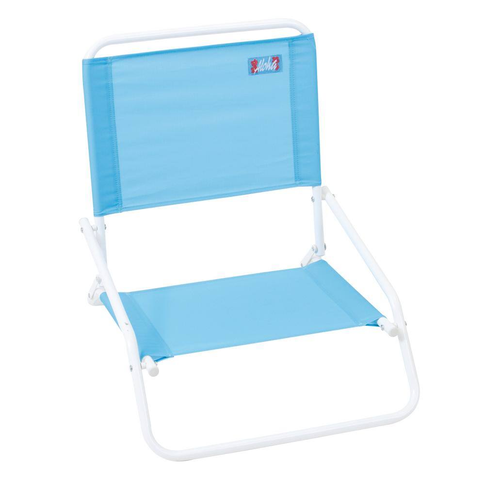 Rio Turquoise Aluminum Mid-Height 1-Position Beach Chair ASC580-72-1 ...
