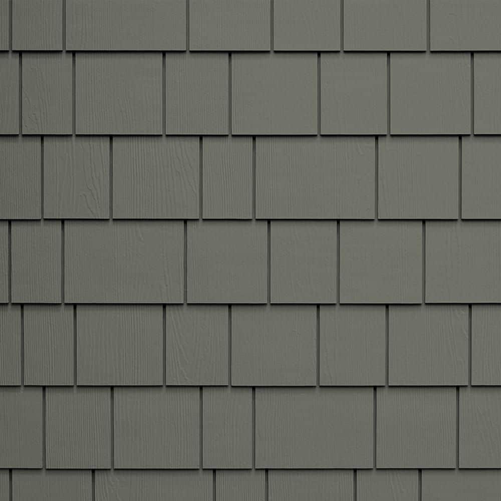James Hardie Magnolia Home Hardie Shingle HZ5 15.25 in. x 48 in. Fiber ...