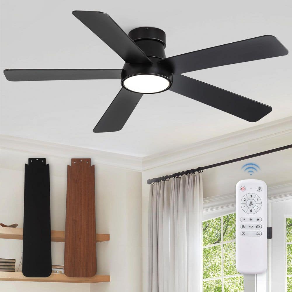 Reviews for MOKSILED 48 in. indoor Matte Black Flush Mount Low Profile ...