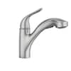 MOEN Brecklyn Single-Handle Pull-Out Sprayer Kitchen Faucet with Power ...