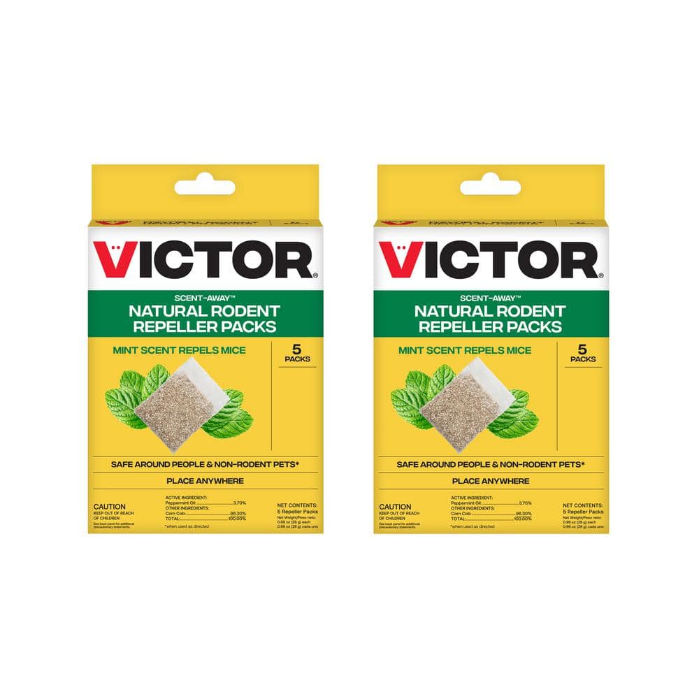 Victor Scent-Away Natural Rodent Repeller Packs (10-Pack) M805B-2SR ...