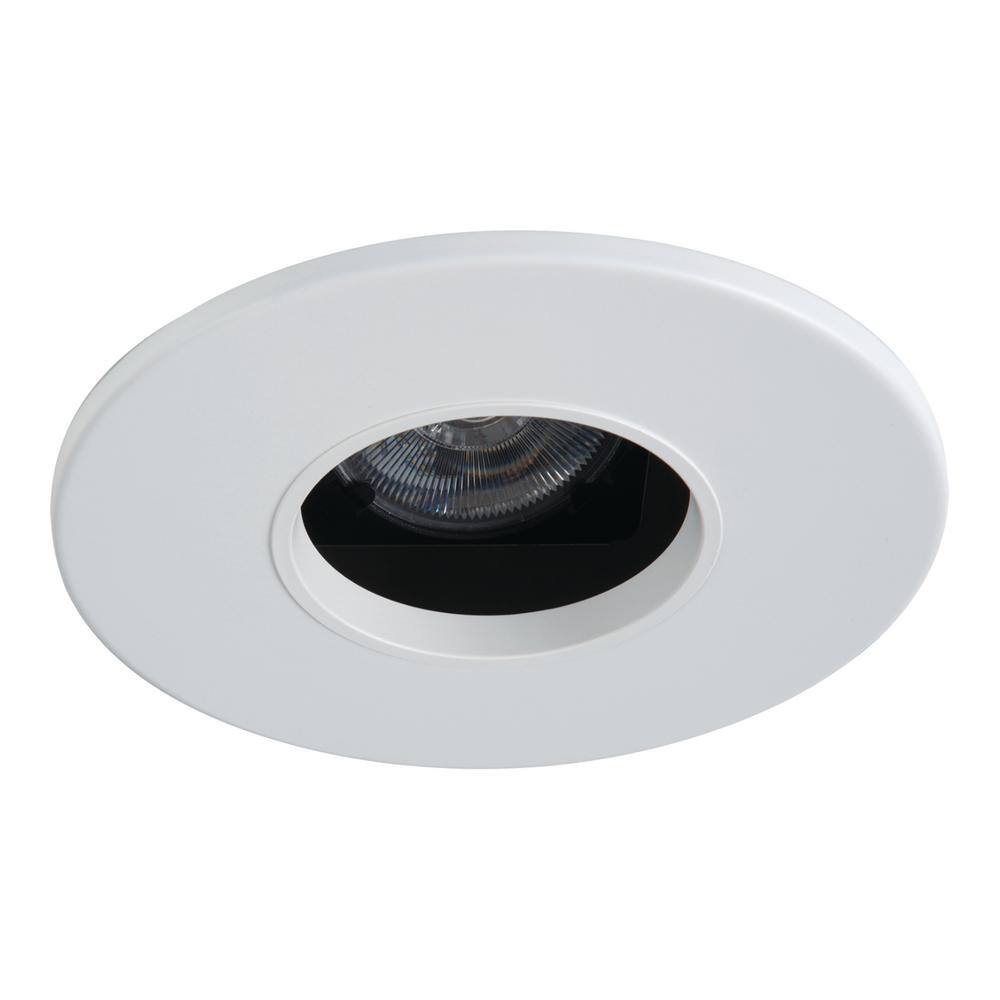HALO Halo E44 4in. Metal White w/ Oculus Round Pinhole Recessed Trim ...