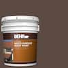 BEHR 5 gal. #SC-105 Padre Brown Flat Multi-Surface Exterior Roof Paint ...